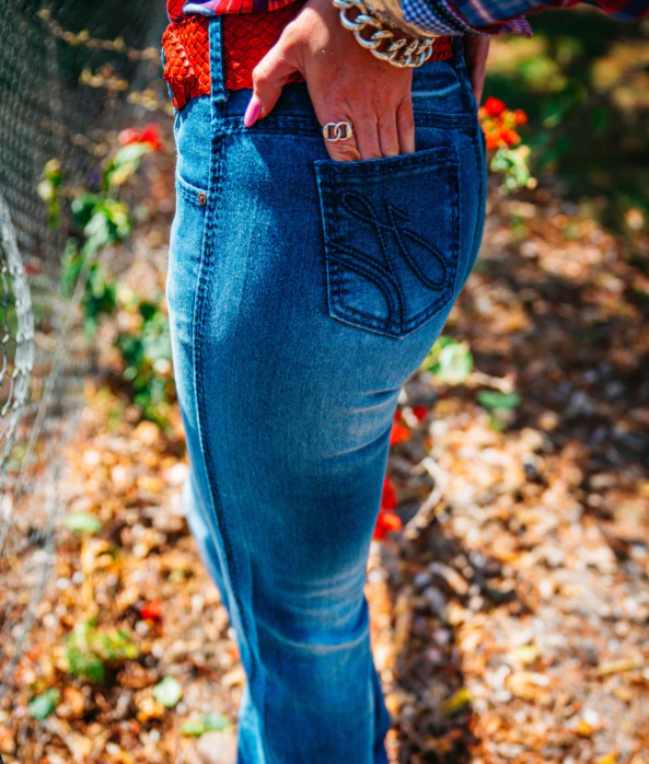 H&H - Woman's Clinton Navy Stitch 35" | Bush Basics