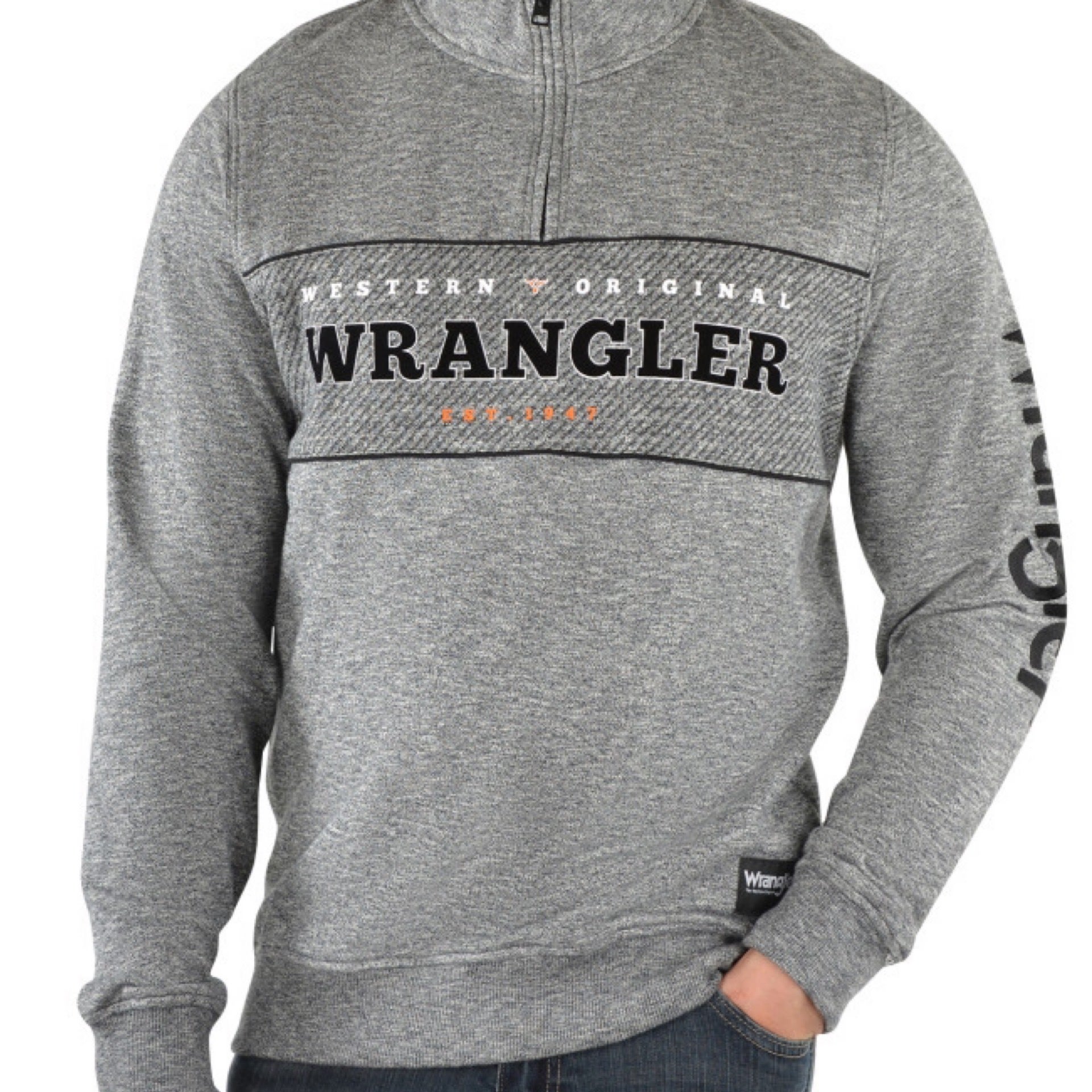 Wrangler - Men’s Walker 1/4 zip pullover | Bush Basics